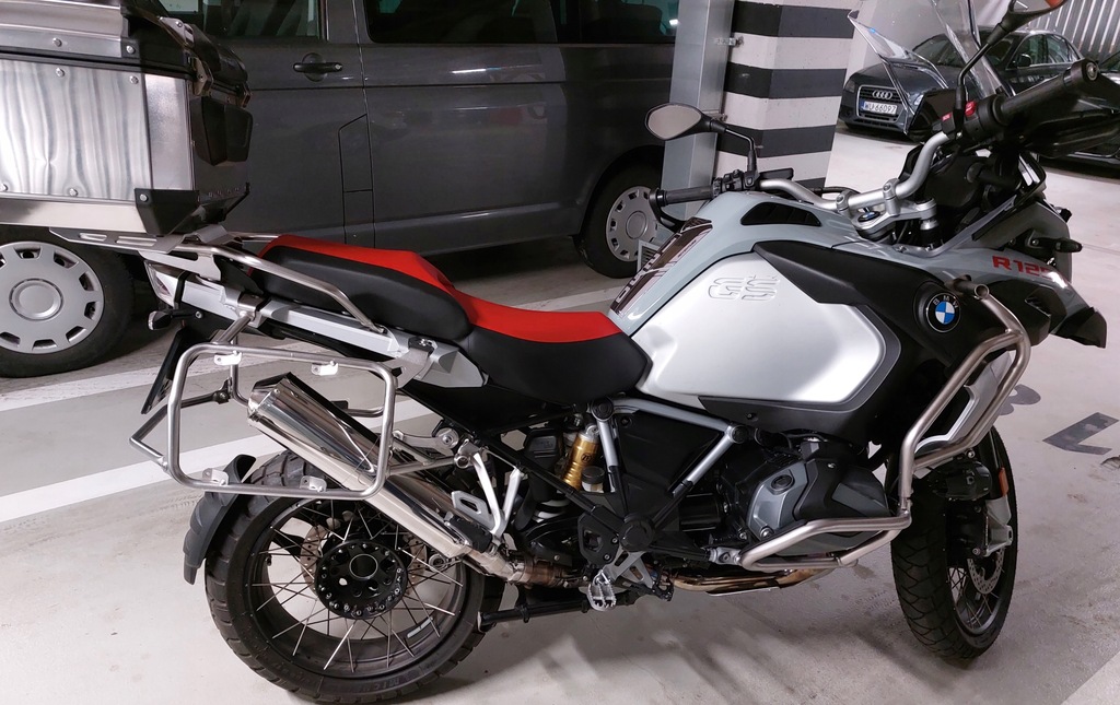 BMW R1200GS 1250 wydech tłumik SR-Racing K50 K51 - 12101533015 ...