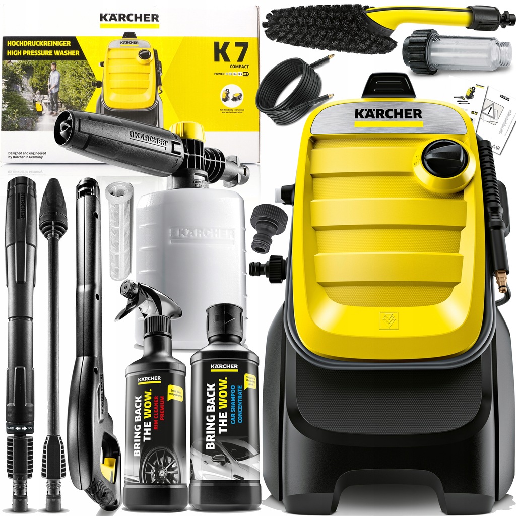 MYJKA CIŚNIENIOWA KARCHER K7 COMPACT DO SAMOCHODU - 11869664240 ...