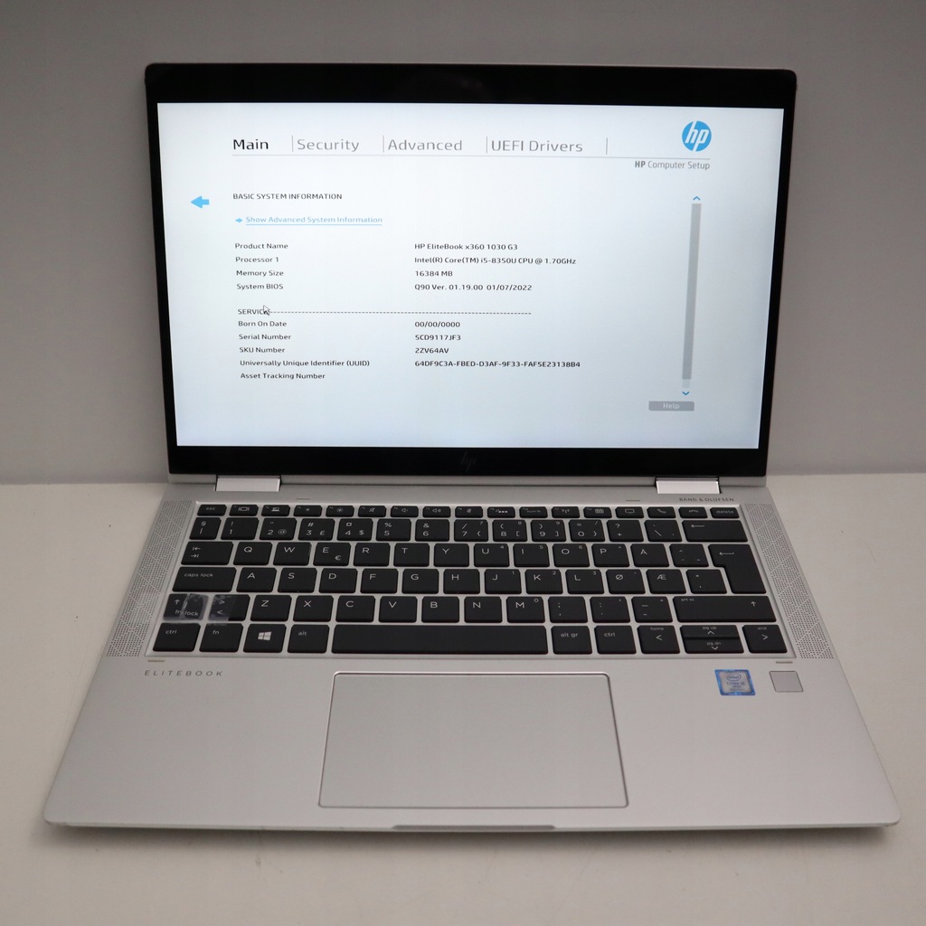 HP EliteBook 1030 G3 X360 13,3" Core i5 16 GB F158 - 14089962602 ...