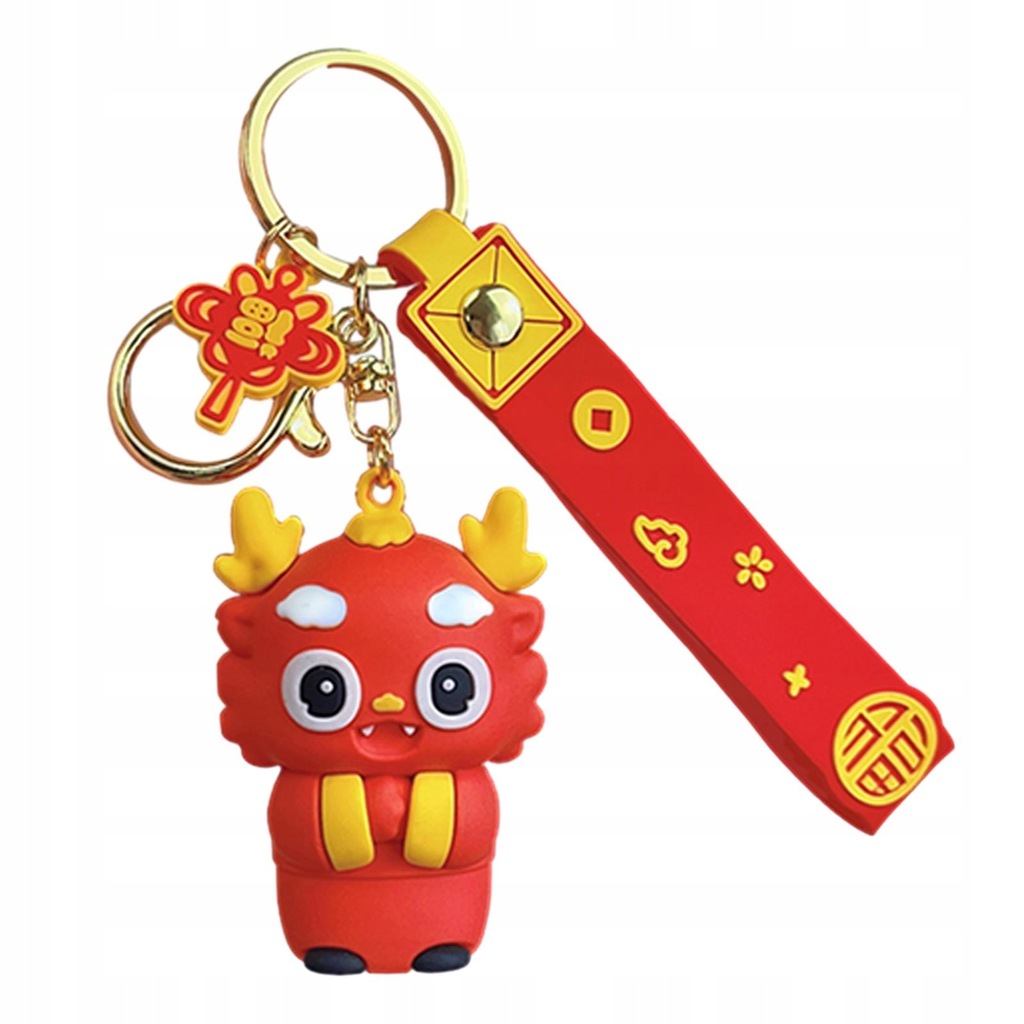 2024 Dragon Chinese Lunar New Year Keychain for Party Family Style A ...