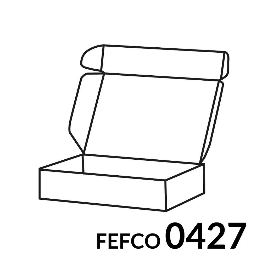 Wytrzymałe pudełka fasonowe FEFCO 0427 - 2300szt. - 12375768212 ...