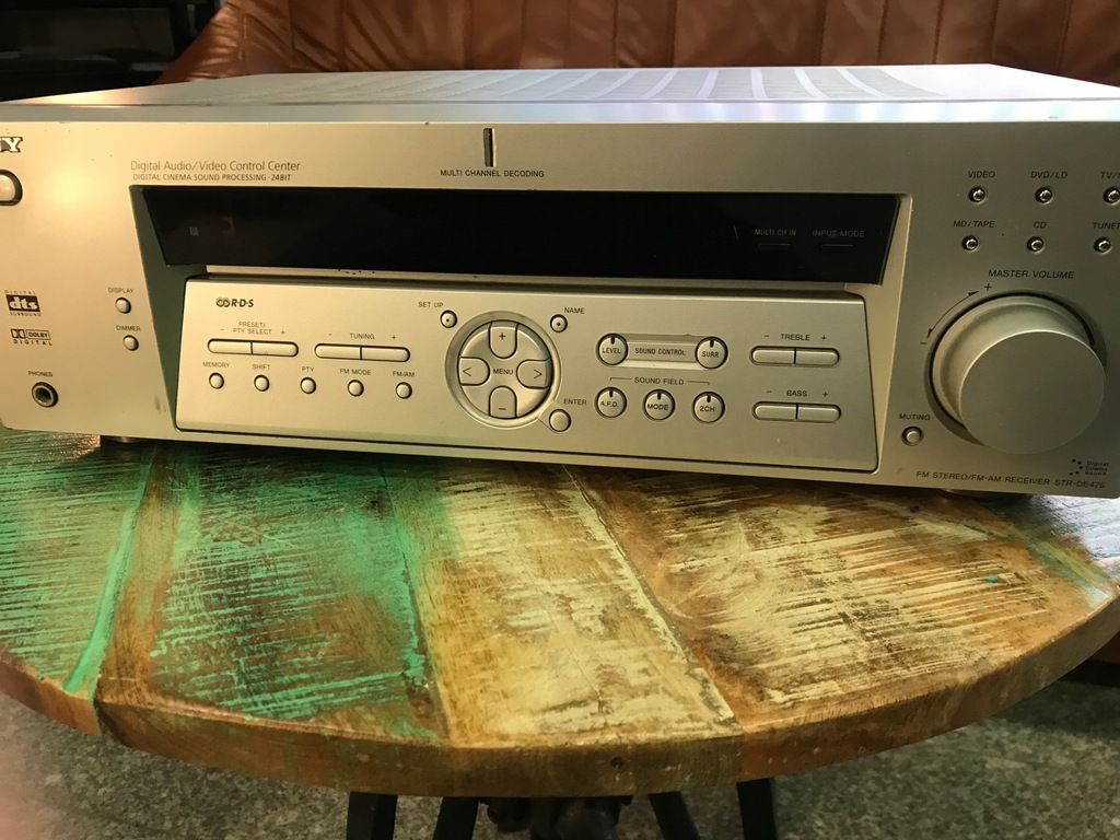 Amplituner Sony STR-DE475 5.1 srebrny - 13274825450 - oficjalne ...