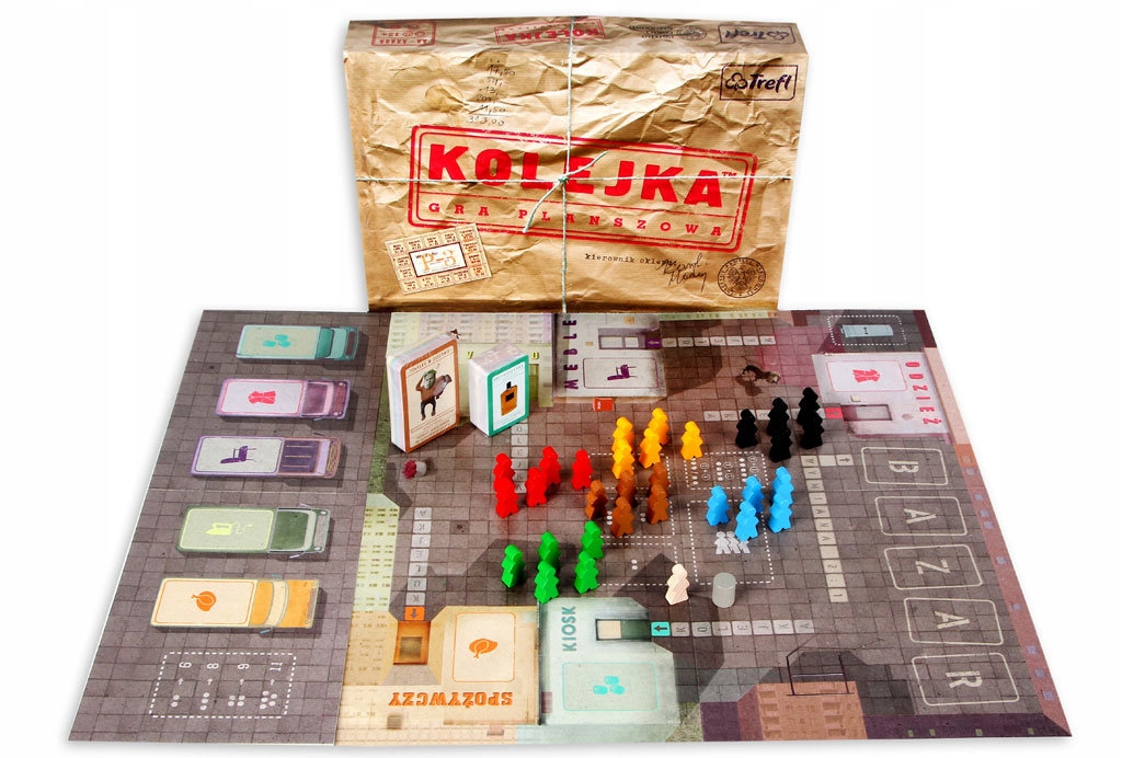 GRA PLANSZOWA PRL KOLEJKA IPN 12+ zakupy w sklepie - 7717803774 ...