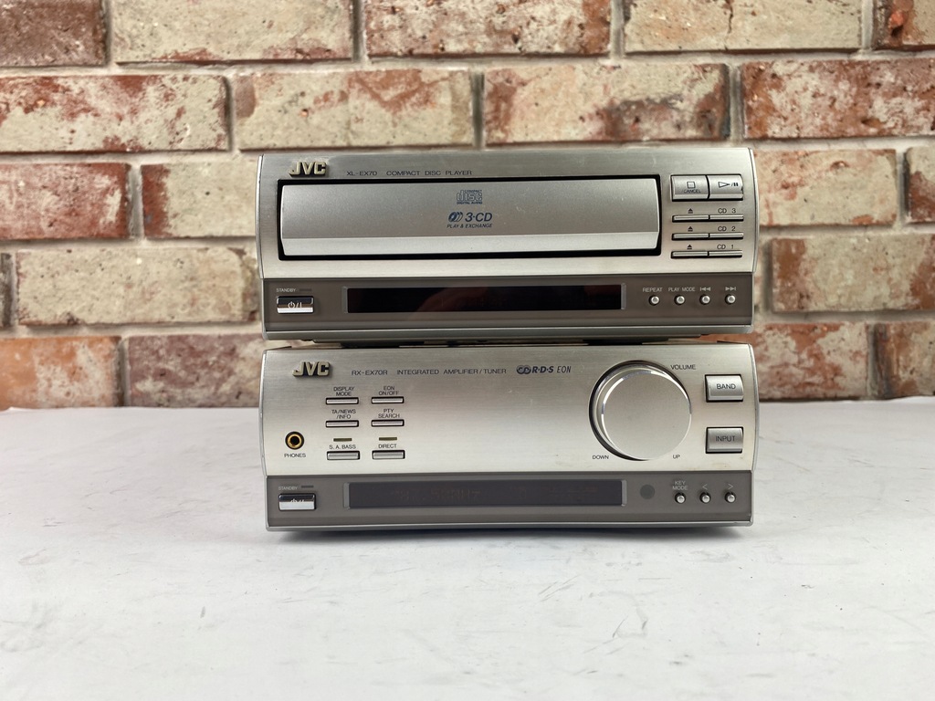 Wieża JVC XL-EX70 RX-EX70R vintage CD amplituner - 11543285257 - oficjalne archiwum Allegro