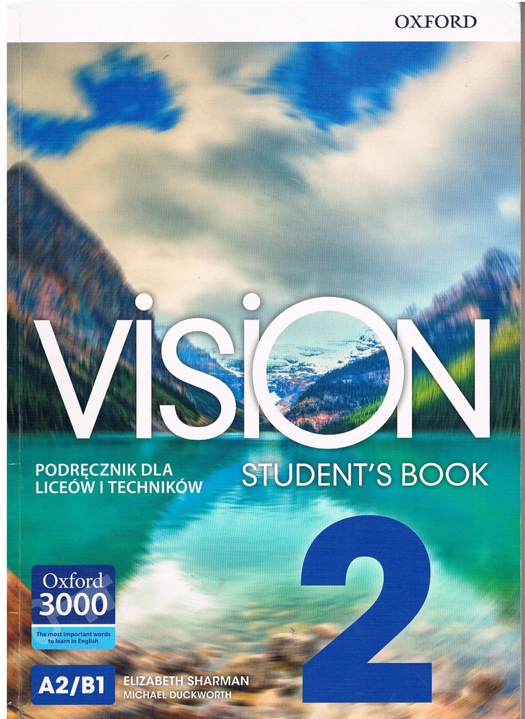 VISION 2 STUDENT'S BOOK A2/B1 OXFORD 2019 SHARMAN - 12510039989 ...