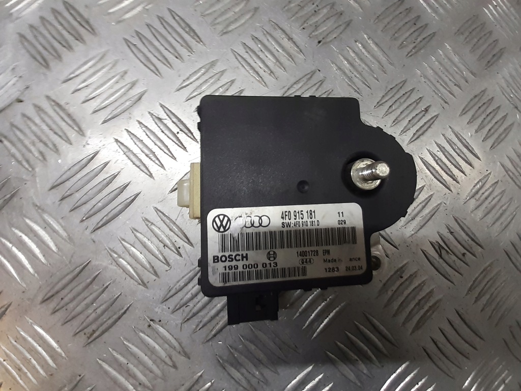 MODUŁ AKUMULATORA AUDI A6 C6 2.4 V6 4F0915181 - 14777806737 - oficjalne archiwum Allegro