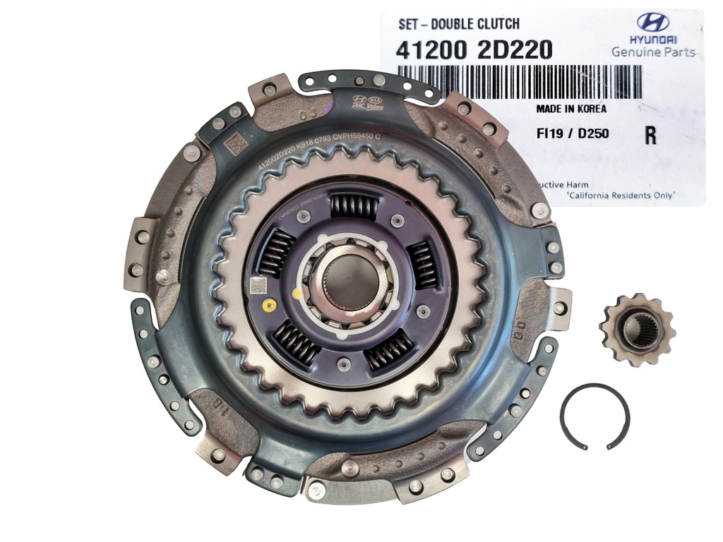 KIA HYUNDAI SPRZĘGŁO PODWÓJNE DCT ORYGINAŁ - 12181773226 - oficjalne ...