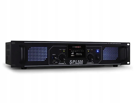 Wzmacniacz nagłośnieniowy Skytec SPL-500 - 12872596552 - oficjalne ...