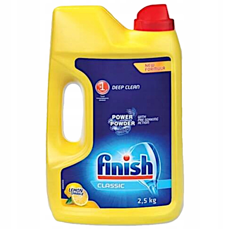 FINISH Power Powder 2.5kg Lemon - 12335644521 - oficjalne archiwum Allegro