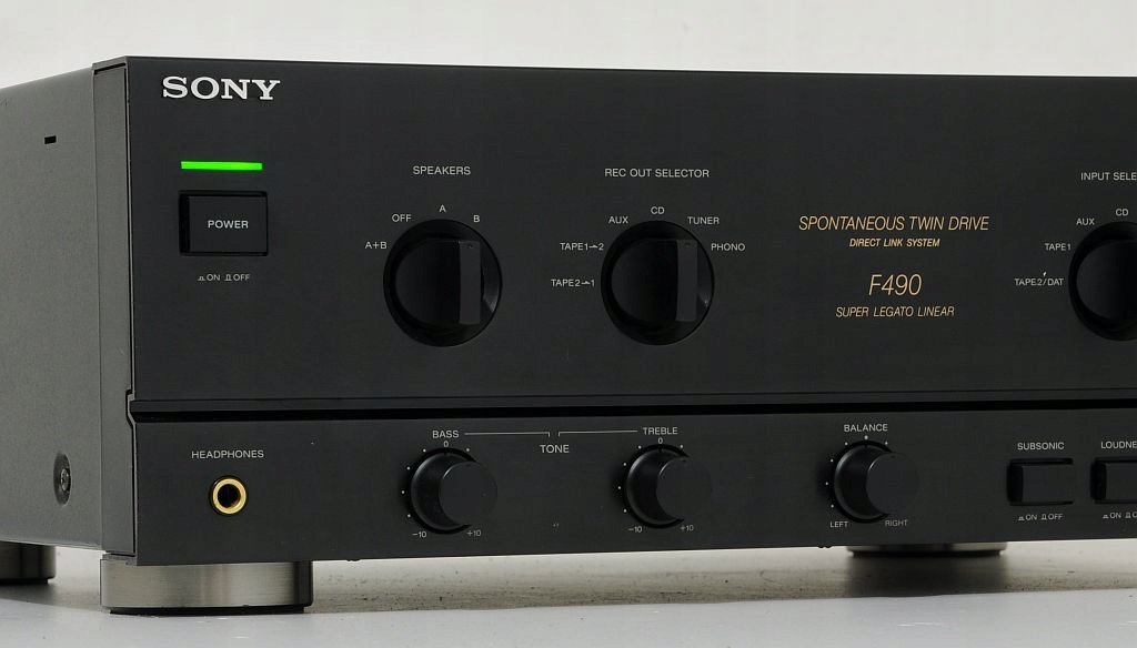 SONY TA-F490 SOLIDNY WZMACNIACZ STEREO ! - 13839769468 - oficjalne ...