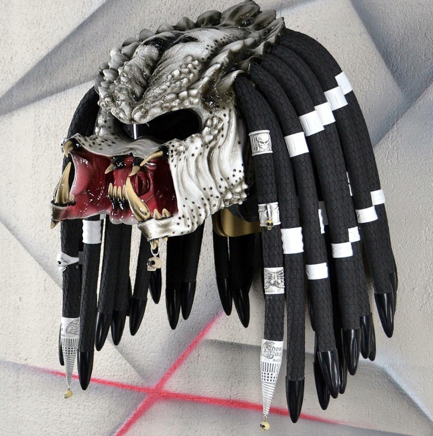 Kask motocyklowy Predator - 10592005878 - oficjalne archiwum Allegro