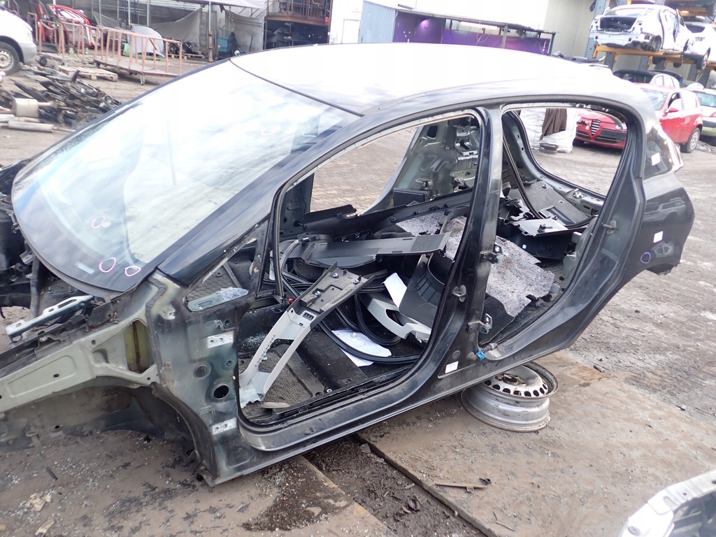 CORSA D 5D PRÓG LEWY SŁUPEK ŚRODKOWY LAKIER Z22C - 13186468215 ...