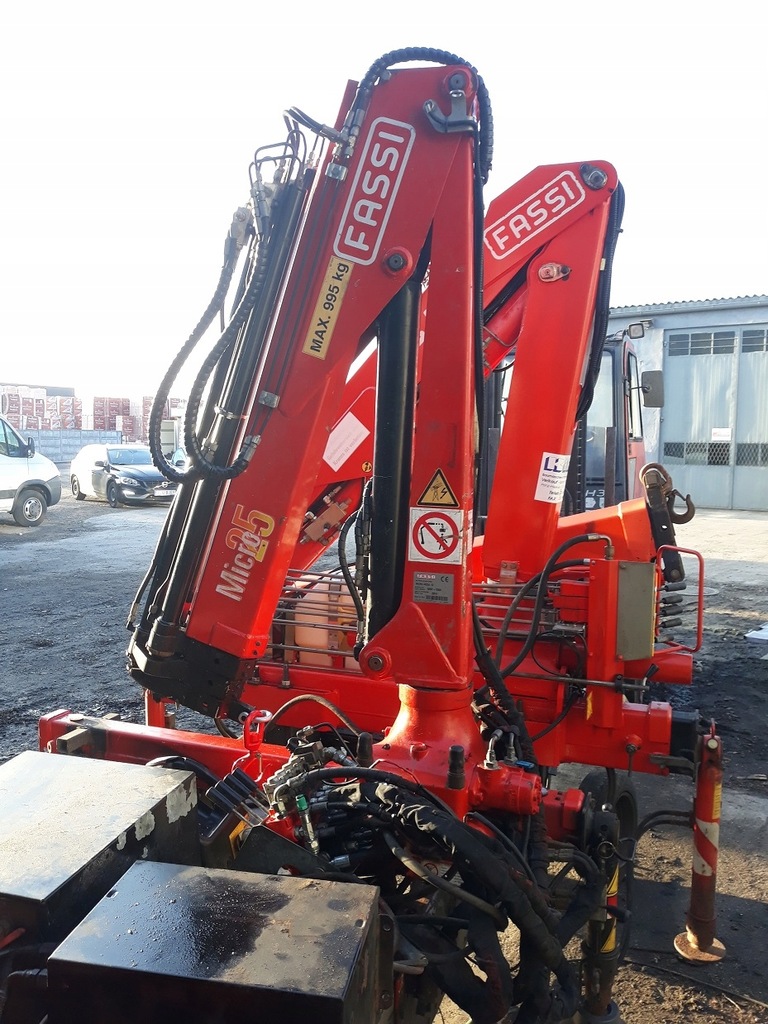 HDS żuraw 12V 2014r FASSI Micro 25 nie HIAB brutto - 7914229175 ...