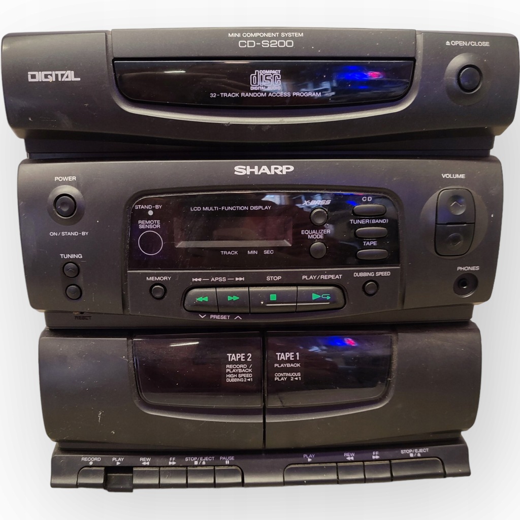 Wieża Sharp CDS 200.Aukcja BCM - 13546469220 - oficjalne archiwum Allegro