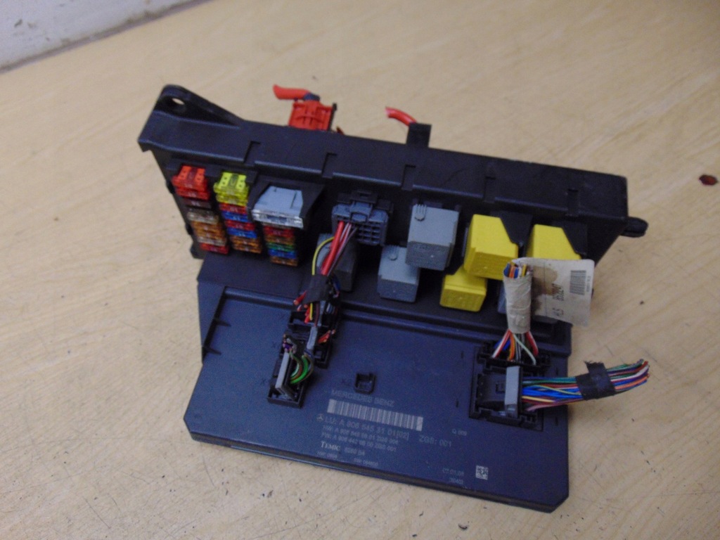 MODUŁ BSI SKRZYNKA SAM MERCEDES SPRINTER 906 - 13268196247 - oficjalne archiwum Allegro