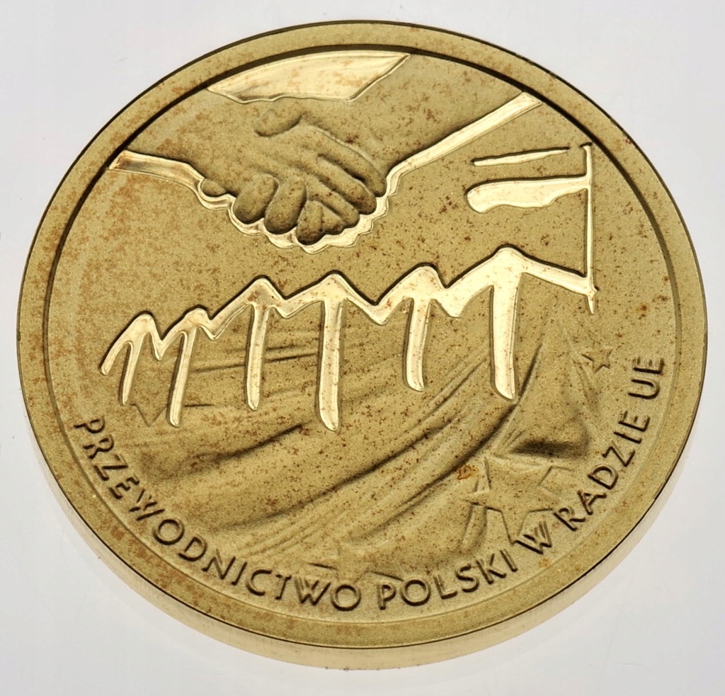 Złota Moneta NBP 100 zł, Przewodnictwo Polski w Radzie UE, 2011 ... Złota Moneta NBP 100 zł, Przewodnictwo Polski w Radzie UE, 2011 ...