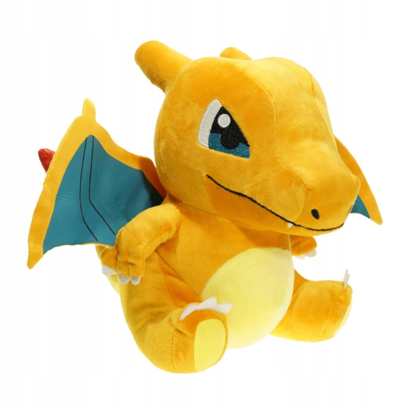 MASKOTKA POKEMON CHARIZARD PLUSZAK 17CM Z POLSKI - 13027787081 ...