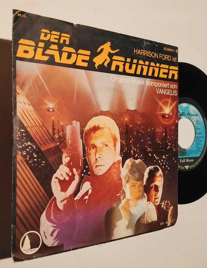 VANGELIS = BLADE RUNNER - LOVE THEME / END TITLE SINGIEL 7 CALI 1982 ...