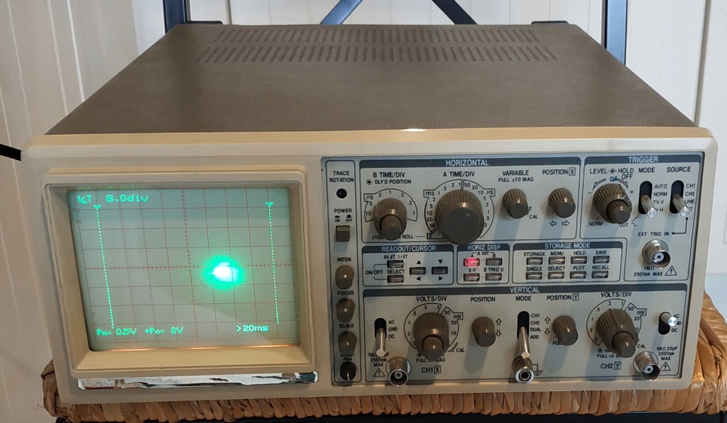 Oscyloskop GoldStar OS-3060 60Mhz - 8538525294 - oficjalne archiwum Allegro