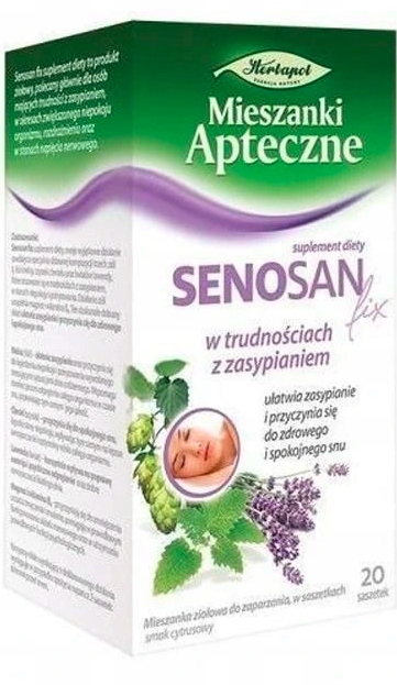 SENOSAN FIX herbatka na sen 20sasz - 11744238790 - oficjalne archiwum ...