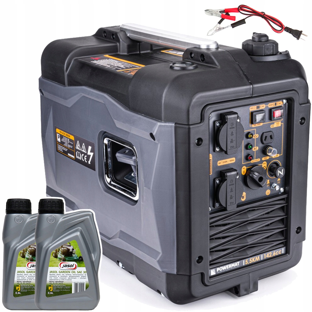AGREGAT PRĄDOTWÓRCZY GENERATOR INWERTOROWY 3KW +OL - 12701862866 - oficjalne archiwum Allegro