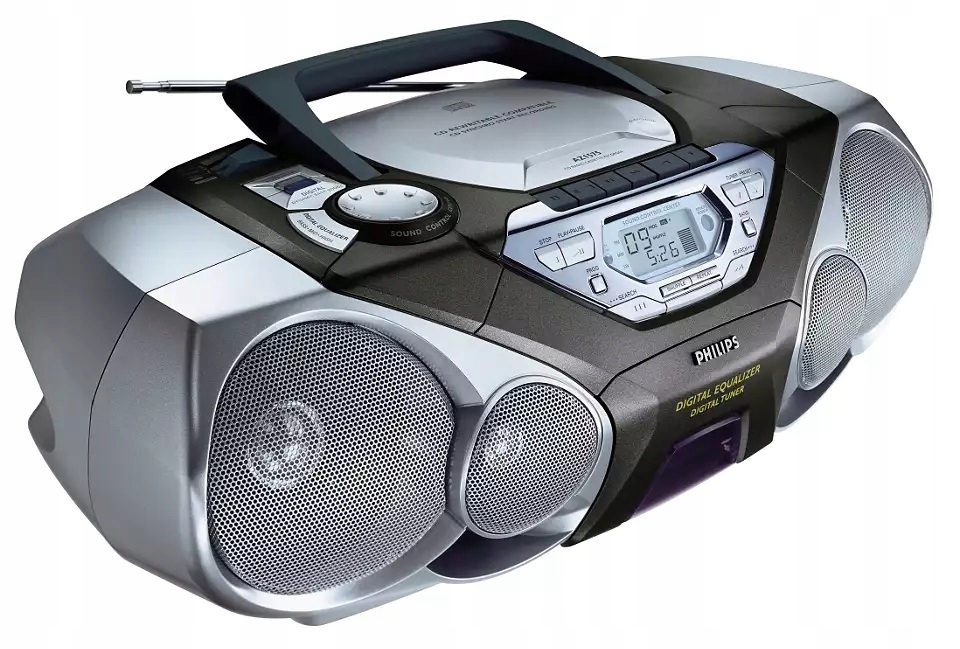 Radiomagnetofon z CD z Pilotem Philips AZ1575/14 - 12528031520 ...
