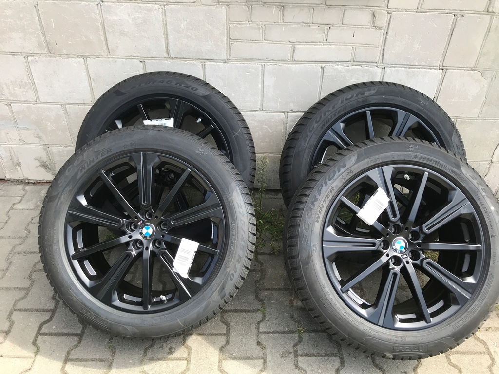 BMW X5 G05 X6 G06 koła felgi opony zima 20'' 748M 22r - 14157672514 ...
