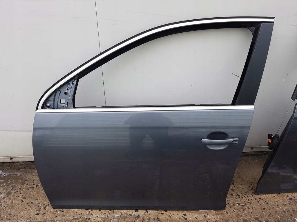 VW GOLF V 5 KOMBI JETTA V DRZWI LEWE PRZÓD LD7X - 14067372144 ...