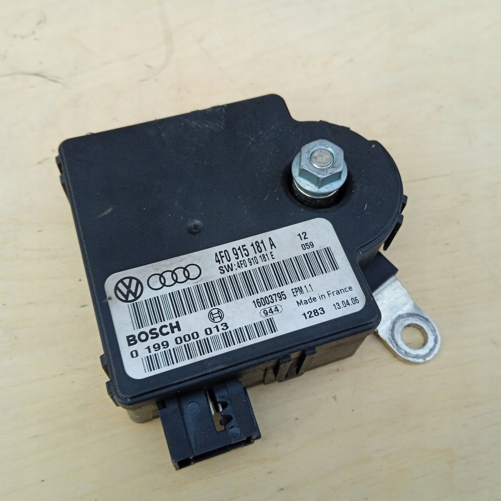 MODUŁ STEROWNIK AKUMULATORA AUDI A6 C6 4F0915181A - 13684954850 - oficjalne archiwum Allegro