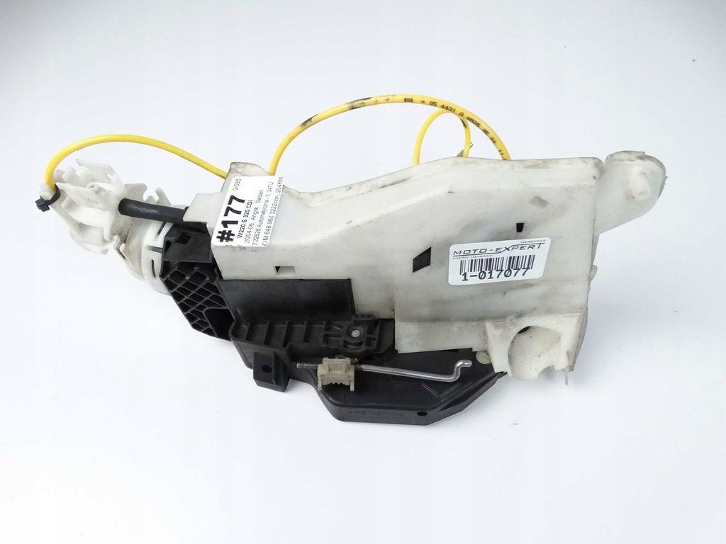 Mercedes S klasa W220 ZAMEK DRZWI LEWY PRZÓD - 8895780830 - oficjalne archiwum Allegro