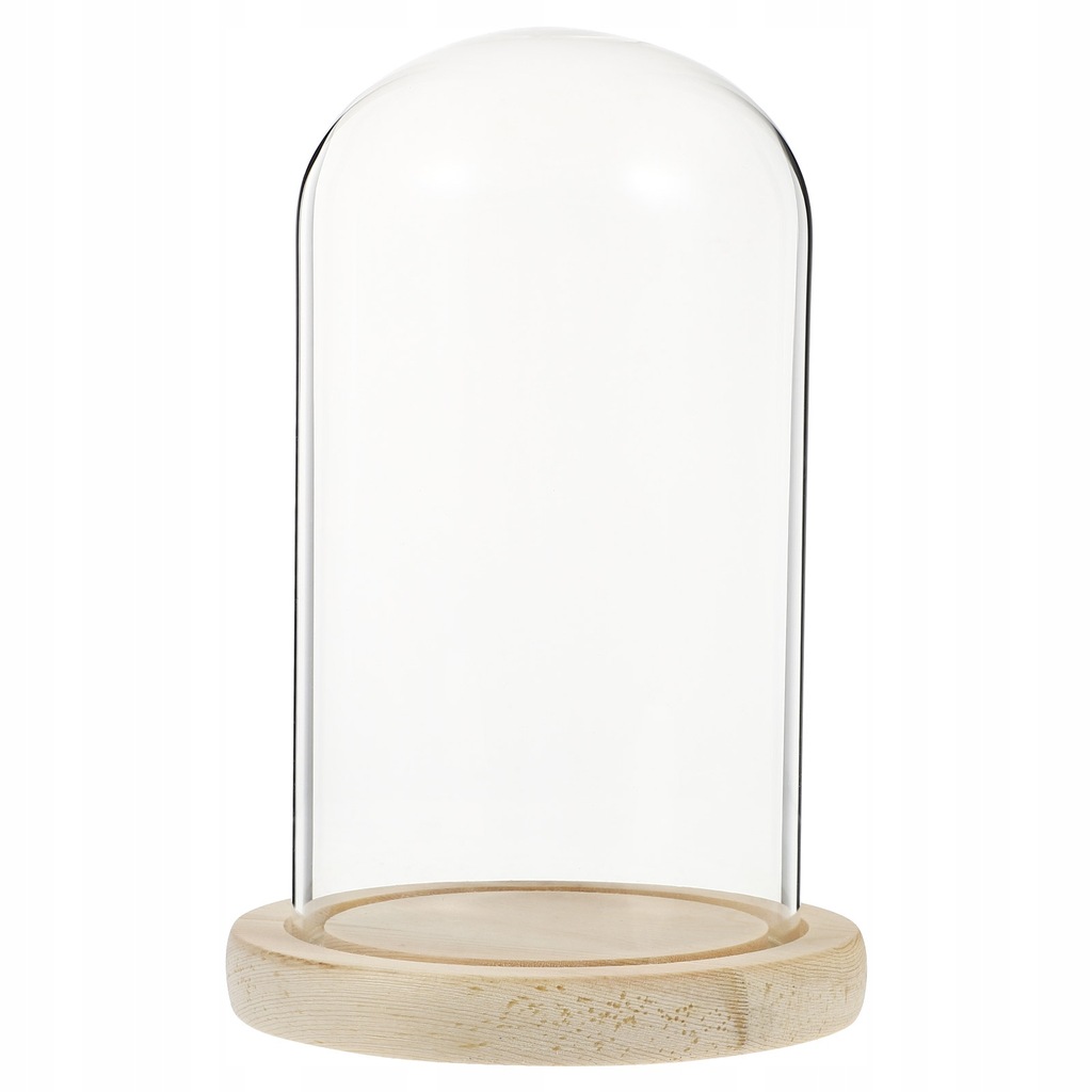 Glass Dust Cover Dome Cake Stand Preserved Flower - 14811581013 ...