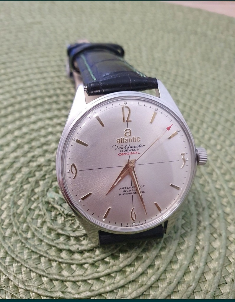 Atlantic zegarek męski WORLDMASTER ORIGINAL - 14433859837 - oficjalne ...