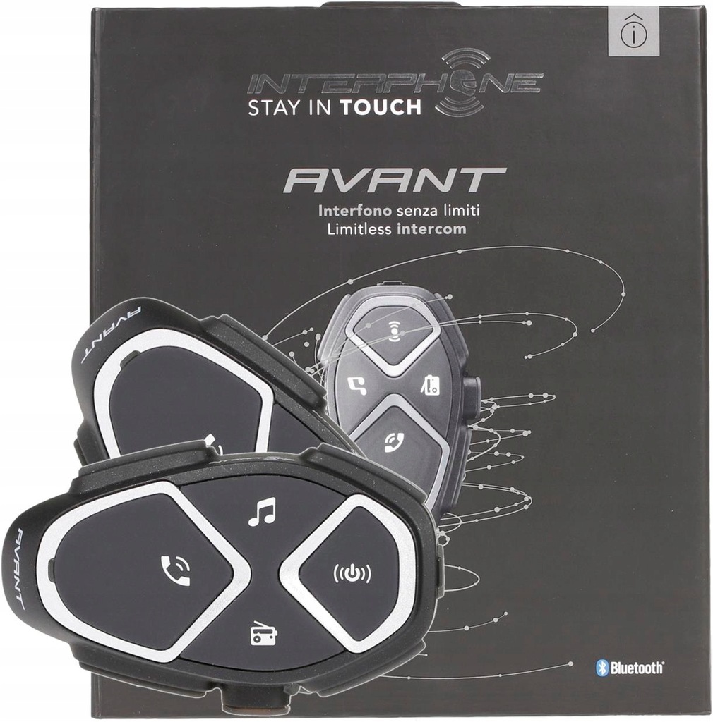 Intercom INTERPHONE AVANT 2 kaski 2020 po POLSKU - 9297435736 ...