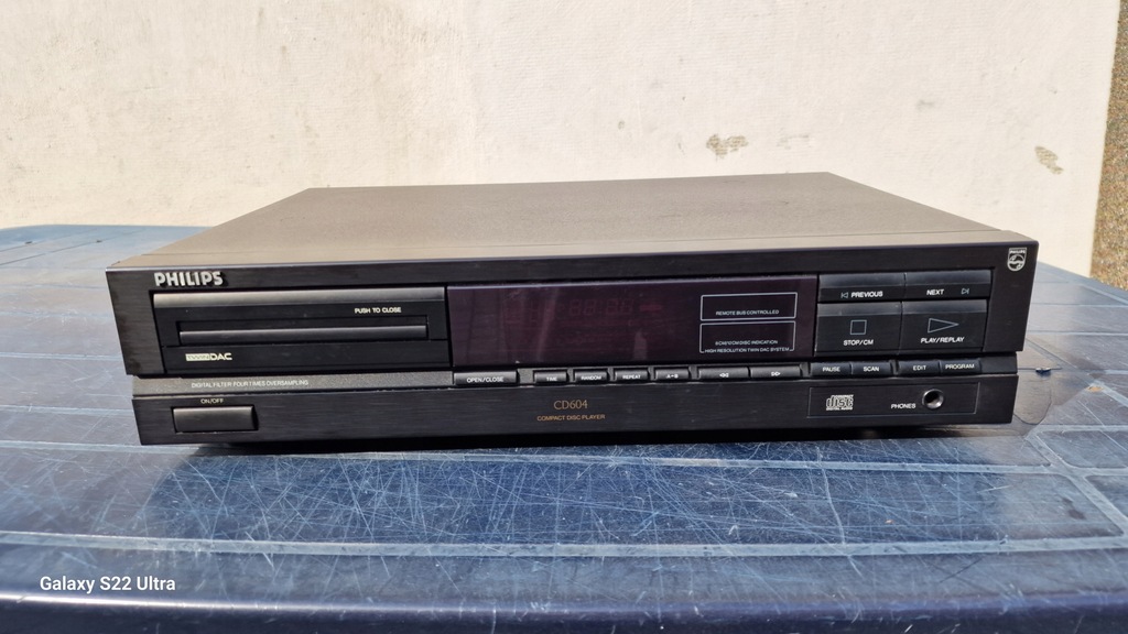 Odtwarzacz CD Philips CD604 TDA1543 CDM4/19 - 14404003945 - oficjalne ...