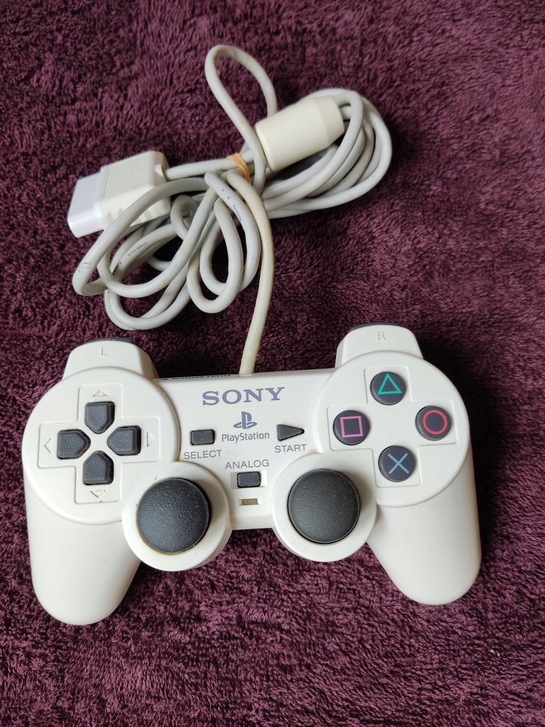 Oryginalny pad do PlayStation 2 - Ceramic White - 12690003178 ...