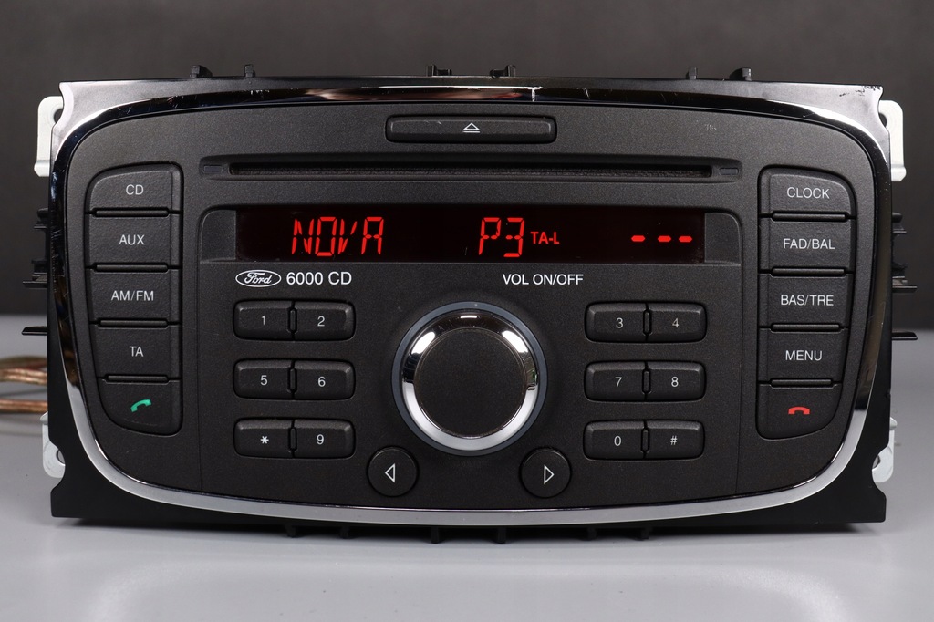 Radio FORD 6000CD Mondeo MK4 Focus MK2 LIFT KOD - 14398726601 ...