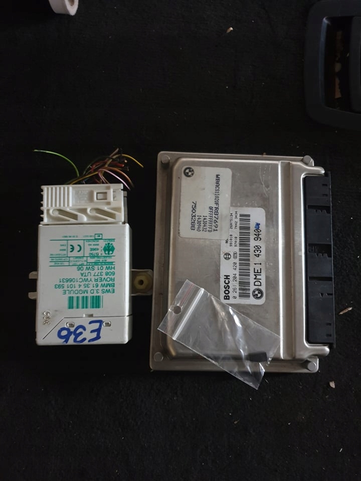 Kompletny ews Bmw e36 M43 cały zestaw - 10957118251 - oficjalne ...