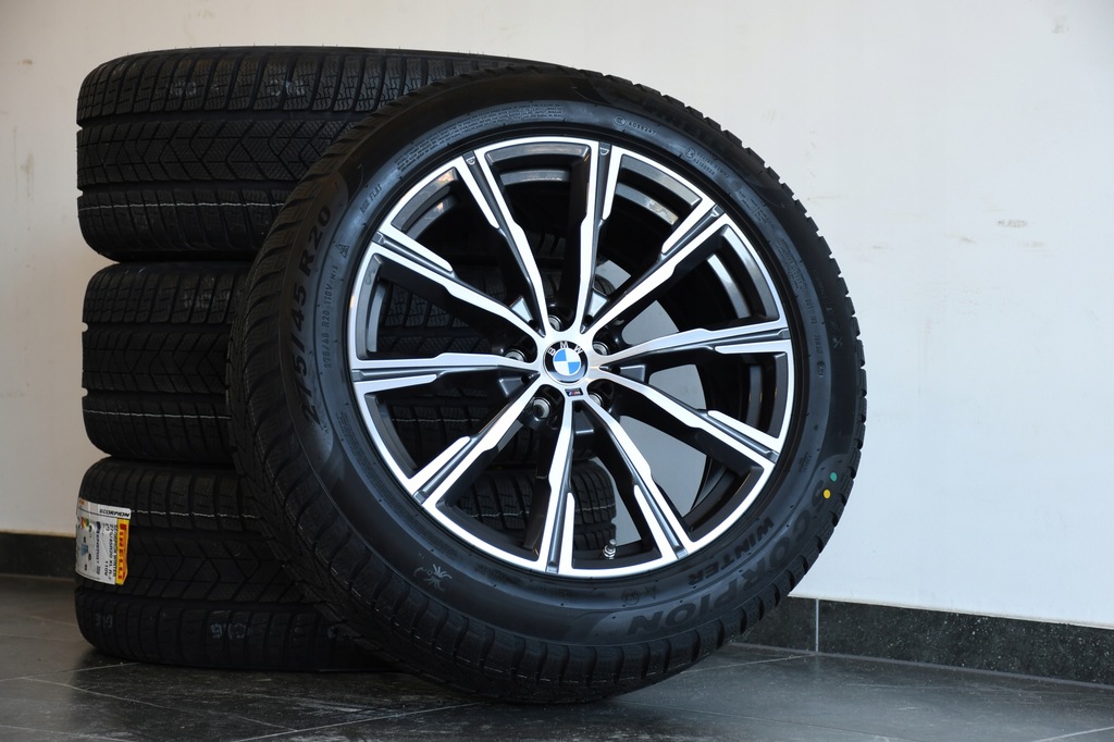 Koła Felgi BMW 20 X5 G05 X6 G06 Nowe Zima Pirelli 2024 MPakiet STYLING ...