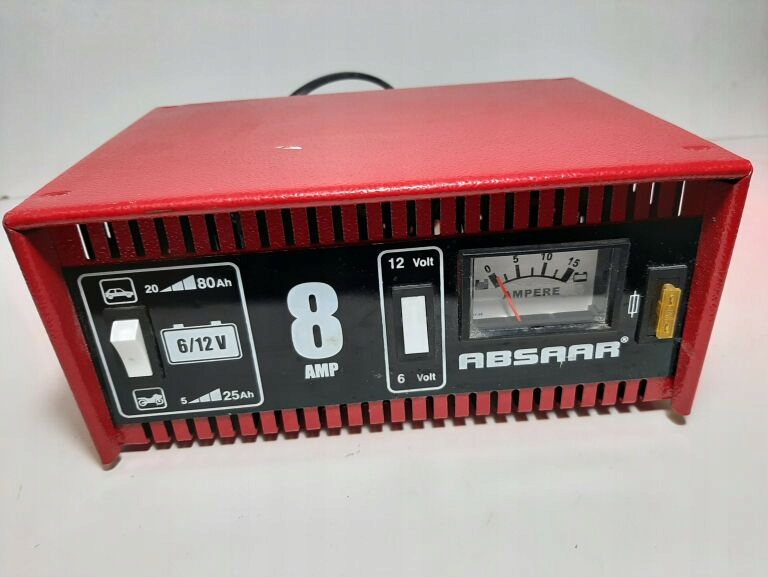 PROSTOWNIK ABSAAR 8 AMP 6/12V 25/80AH - 10071217891 - oficjalne ...