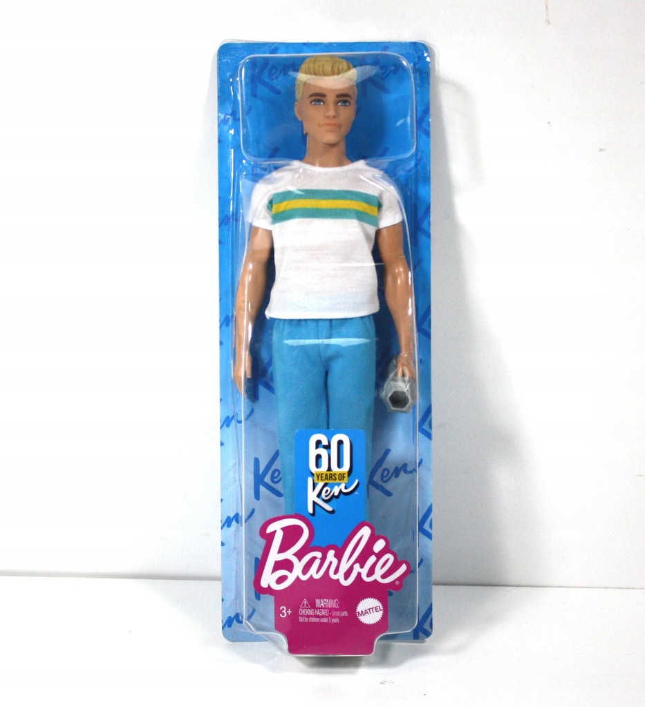 Barbie Lalka Ken 60 rocznica GRB41 - 12828078764 - oficjalne archiwum ...