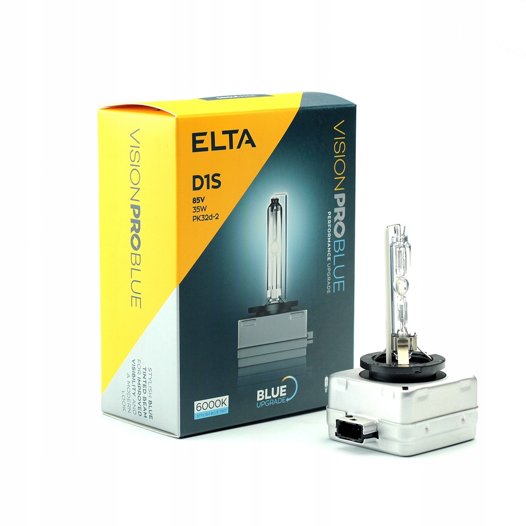 XENON ŻARNIK ŻARÓWKI D1S 6000K ELTA VISION PROBLUE - 12025391449 ...