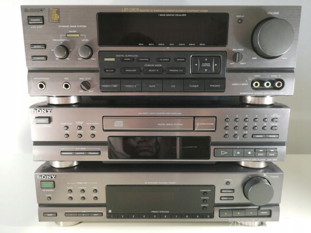 Wieżą stereo SONY LBT-D609 BCM - 8016738934 - oficjalne archiwum Allegro
