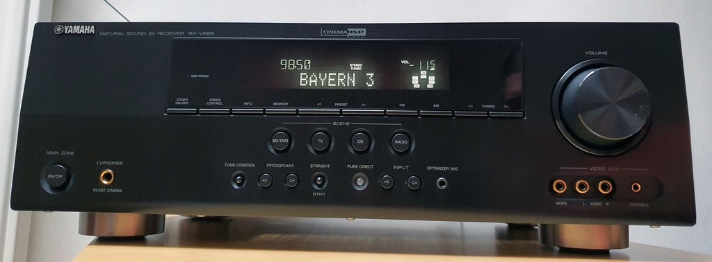 AMPLITUNER KINO DOMOWE YAMAHA RX-V665 HDMI PILOT - 8897664780 ...