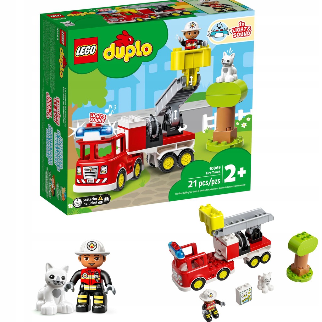 Klocki LEGO Duplo Wóz strażacki 10969 - 12797415131 - oficjalne ... Klocki LEGO Duplo Wóz strażacki 10969 - 12797415131 - oficjalne ...
