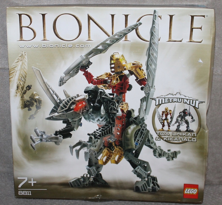 Lego Bionicle 8811 Lhikan & Kikanalo NOWY unikat - 13597456019 ...