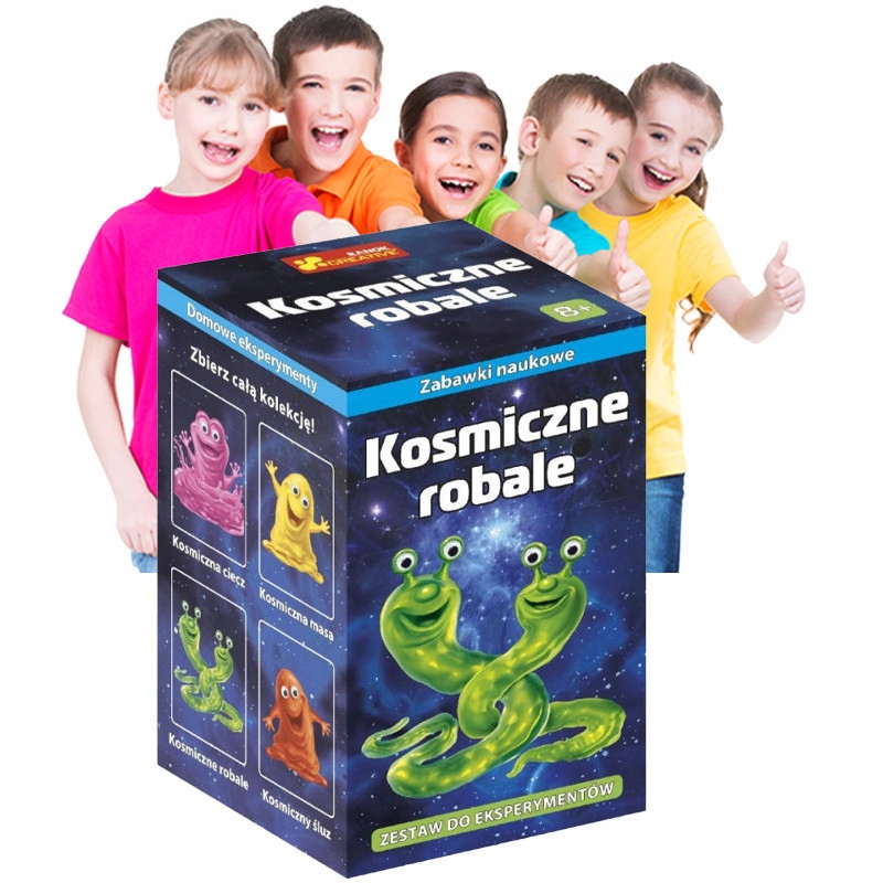 Zestaw DOŚWIADCZALNY dla DZIECI Kosmiczne Robale - 13483175671 ...
