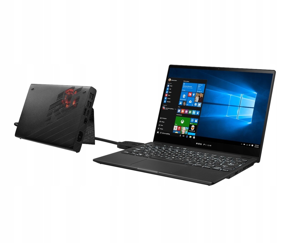 ASUS ROG Flow X13 R9 32GB 1TB eGPU RTX3080 W10 - 11617110074 ...