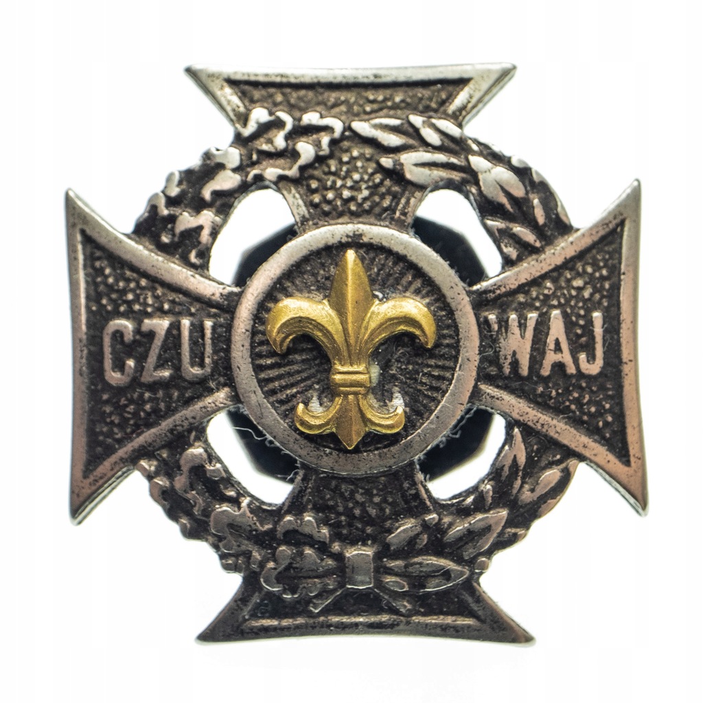 ODZNAKA KRZYŻ HARCERSKI CZUWAJ - 12536373297 - oficjalne archiwum Allegro