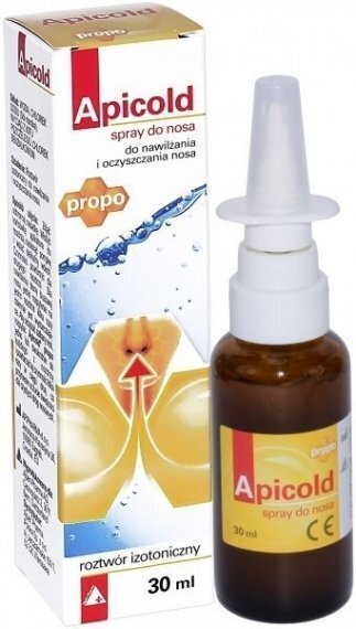 Apicold Propo spray do nosa nawilża oczyszcza 30ml - 11539471247 ...