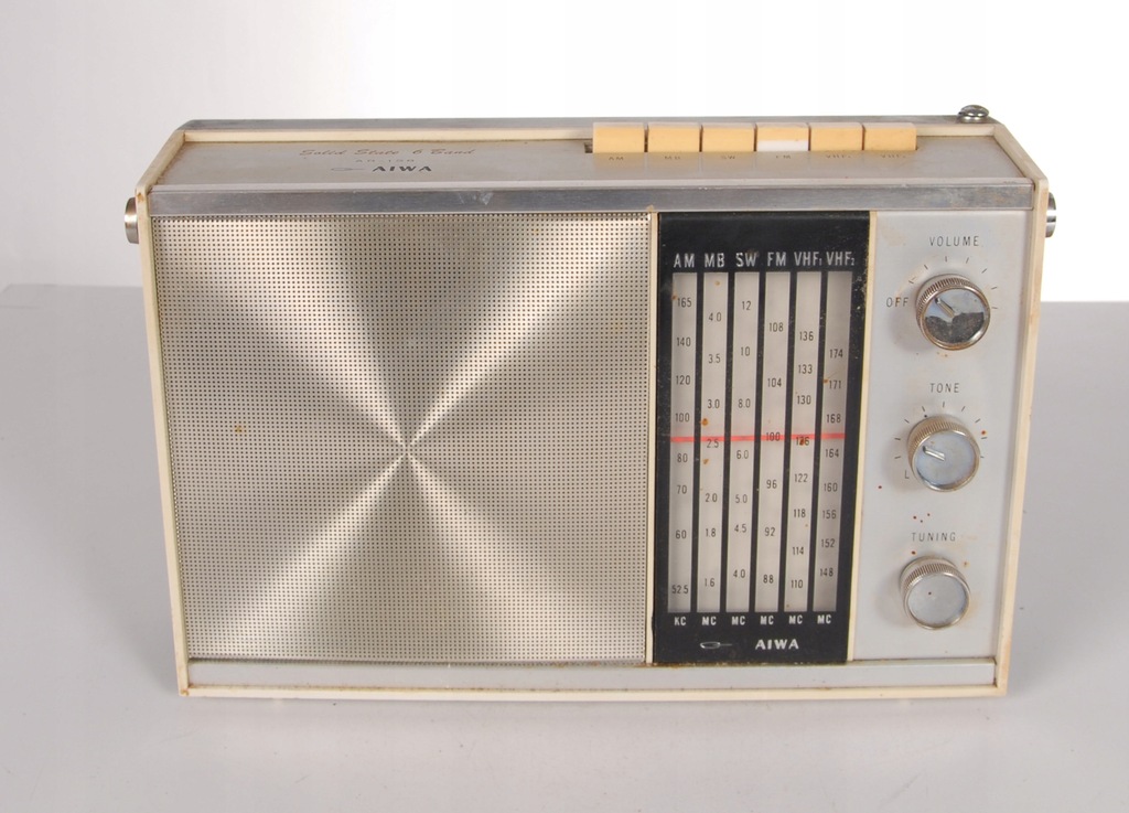 STARE RADIO AIWA Solid State 6 Band AR-158 - 12966214647 - oficjalne ...